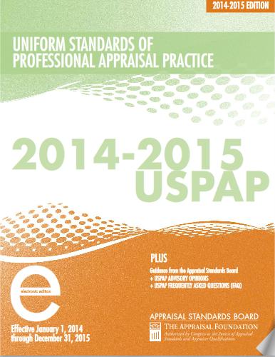 USPAP 2014-15: 7 Notable Changes - NorCal Valuation